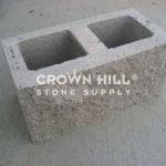 Tan Smooth Face Cinder Block | Crown Hill Stone Supply